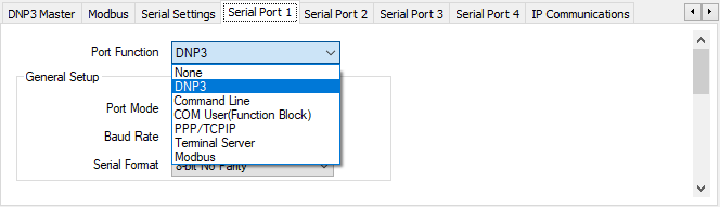 Scadapack X70 Driver Guide Device Configuration Serial Port Tabs Configure A Device